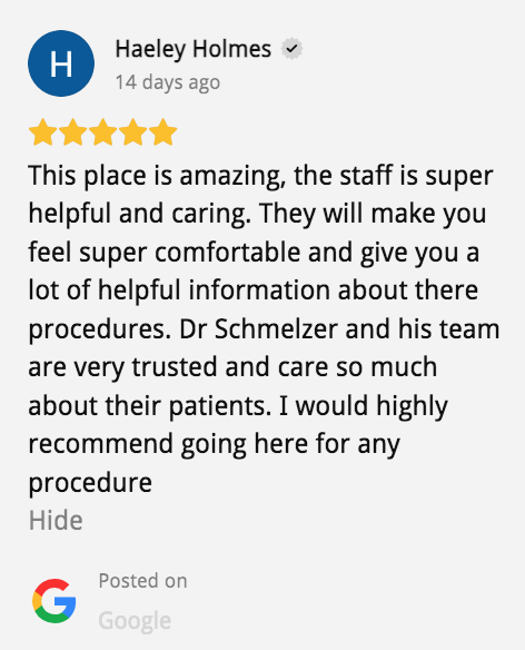 Plastic Surgery 5 Star Google Reviews in Salt Lake City, Utah - Selarom ...